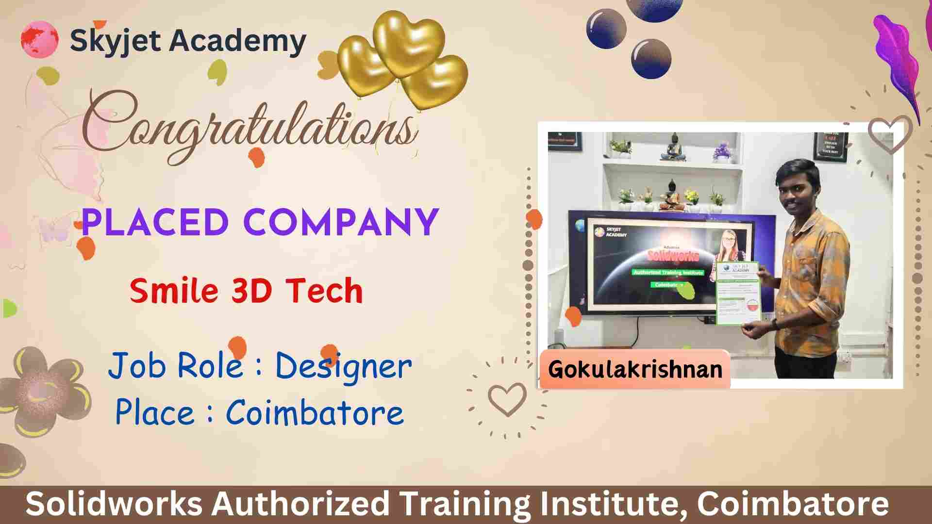 SOLIDWORKS TRAINING CENTER IN COIMBATORE |SOLIDWORKS TRAINING INSTITUTE ...